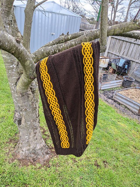 Ravelry: Football wrap pattern by Lisa Brooker