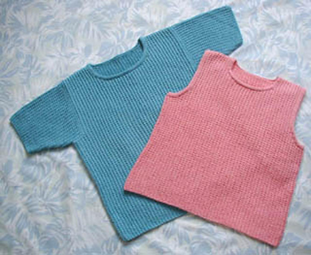 Ravelry: Ribbed T-Top and Shell (SW-008) pattern by Lisa Carnahan