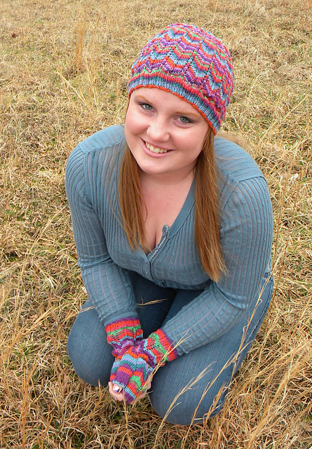 Ravelry: Chevrons (HT-030) pattern by Lisa Carnahan