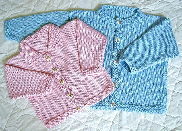 Ravelry: A Very Easy Baby Sweater (SW-016) pattern by Lisa Carnahan