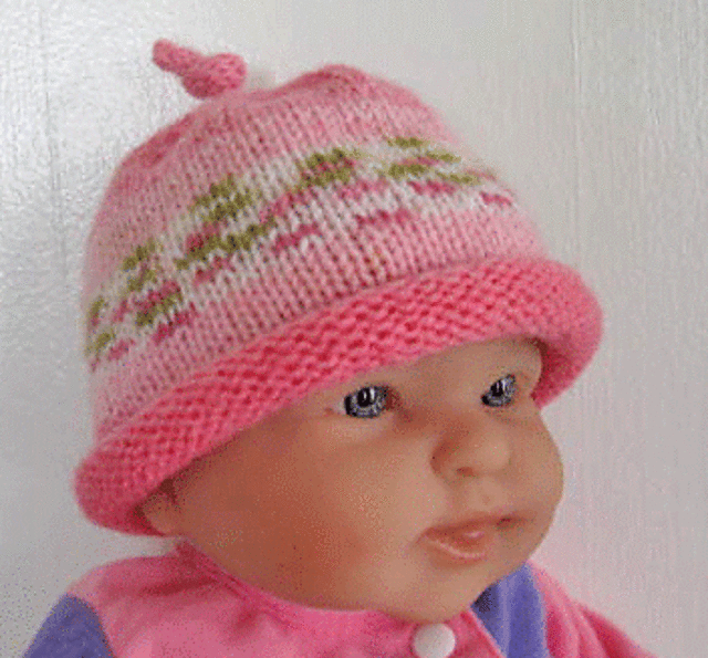 Ravelry: A Quick & Easy Baby Hat (LKF-001) pattern by Lisa Carnahan