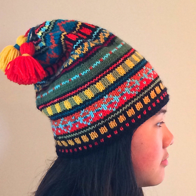 Ravelry: Native Language Hat pattern by Lisa McFetridge