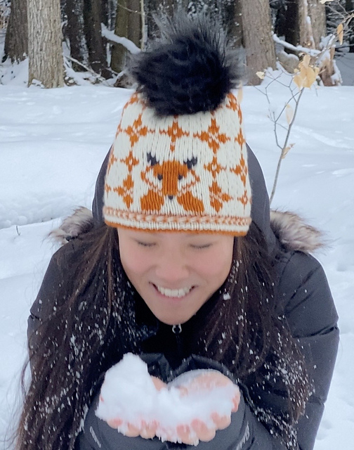Ravelry: Copper Fox Hat pattern by Lisa McFetridge