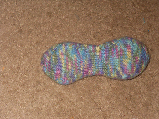 Ravelry: Knitted Dog Bone Toy pattern by Lisa James