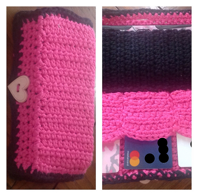 Ravelry: LCNM Phone Wallet pattern by Lisa Heflin