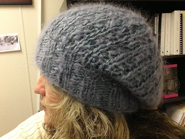 Ravelry: Slouchy Broken Rib Hat pattern by Jordan Altevers