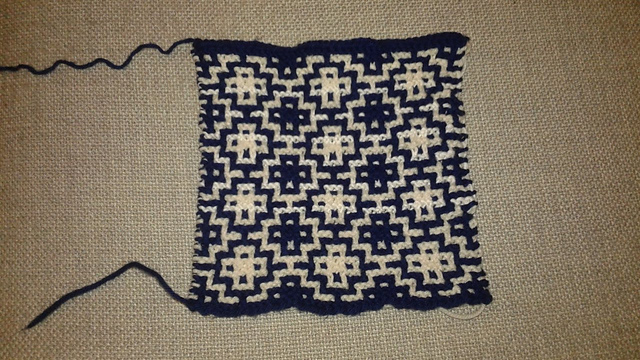 Ravelry: 13 Greek Cross pattern by Barbara G. Walker