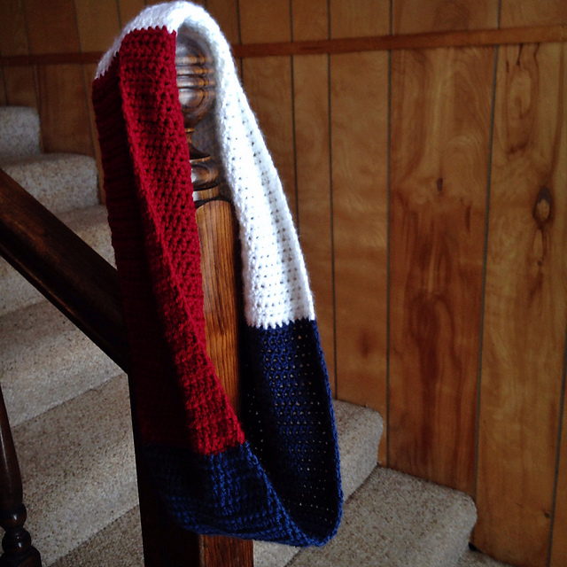 Ravelry: American Color Block Scarf pattern by Summer Miller