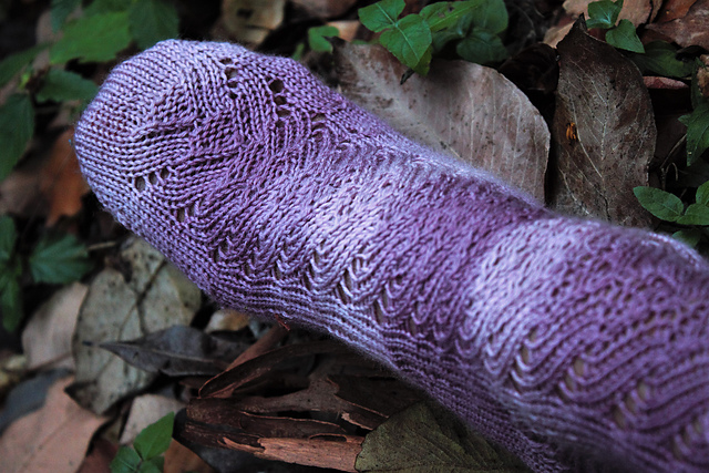 Ravelry: Moonflower Socks pattern by Kat Megan