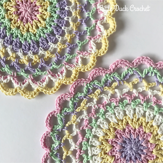 Ravelry: Loopy Love Mandala pattern by Little Duck Crochet