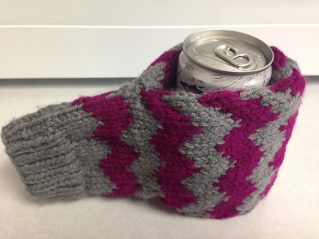 Ravelry: Beer Coozie Mitten pattern by Fair Isle Cats