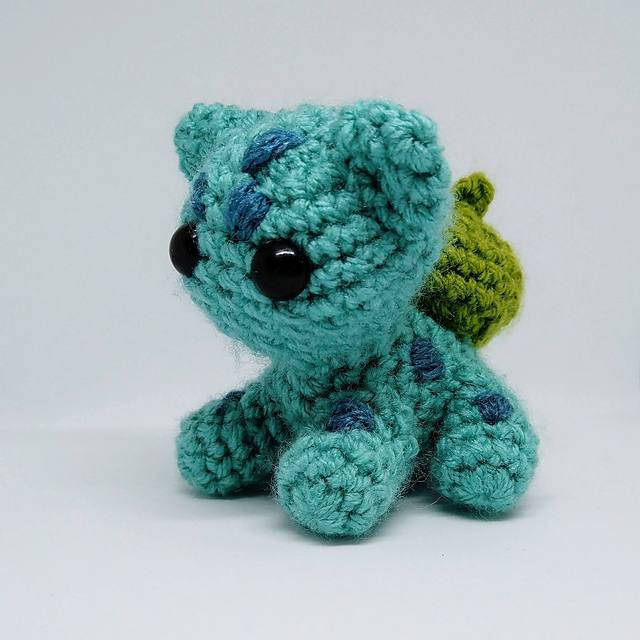 Ravelry: Tiny Bulbasaur Pokemon pattern by Kate Tuck