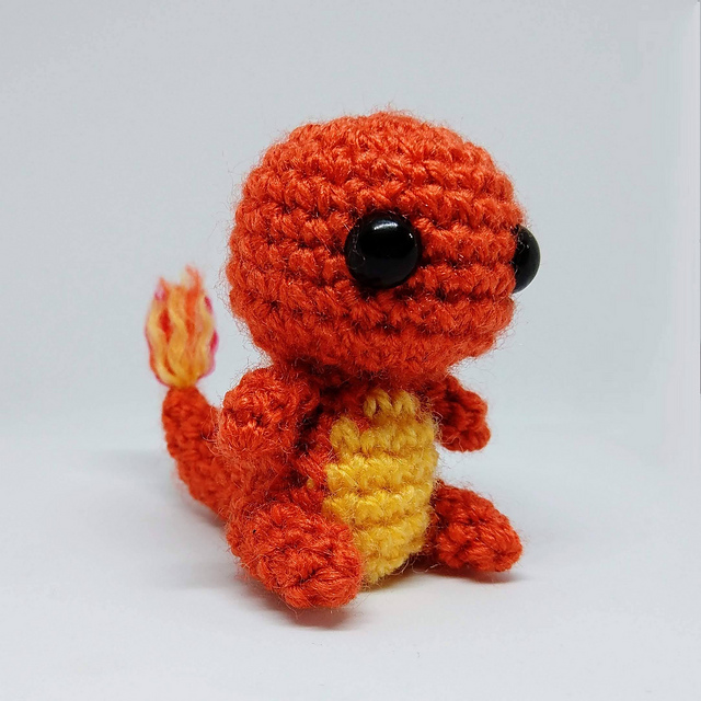 Ravelry: Tiny Charmander Pokemon pattern by Kate Tuck