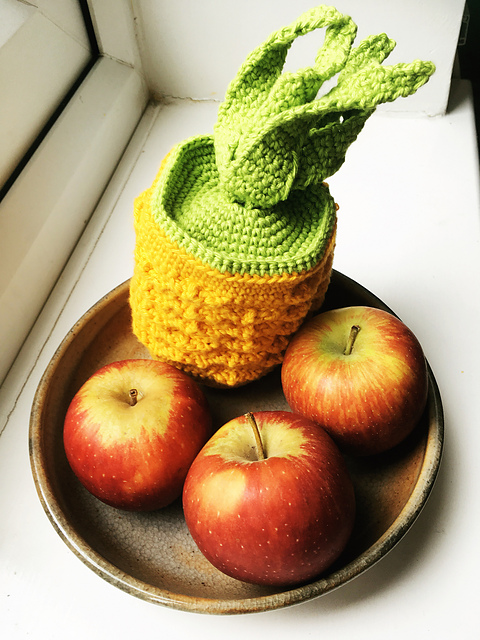 Ravelry: Pineapple Pencil Case pattern by Anna Granta