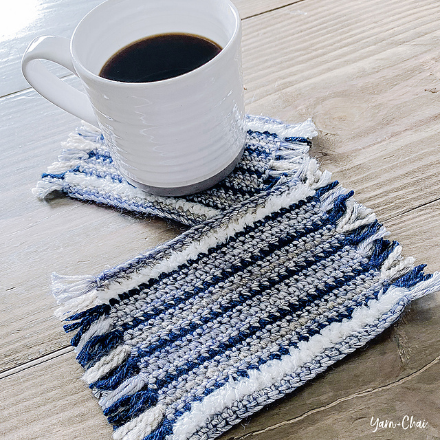 Ravelry: Mug Rug pattern by Rebecca Langford