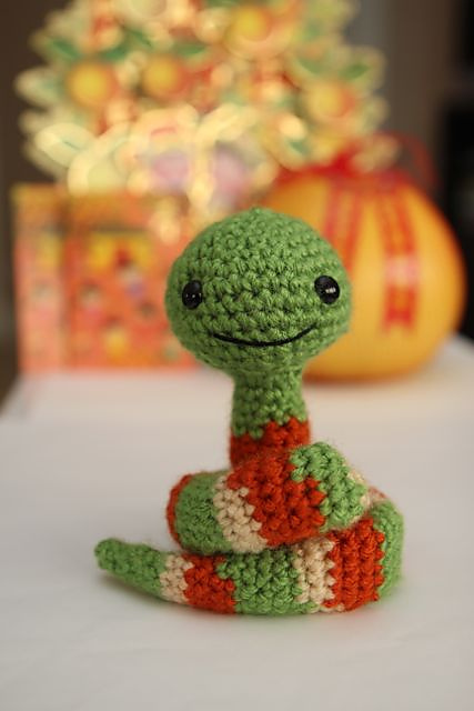 Ravelry: Little New Year Snake pattern by Little Muggles