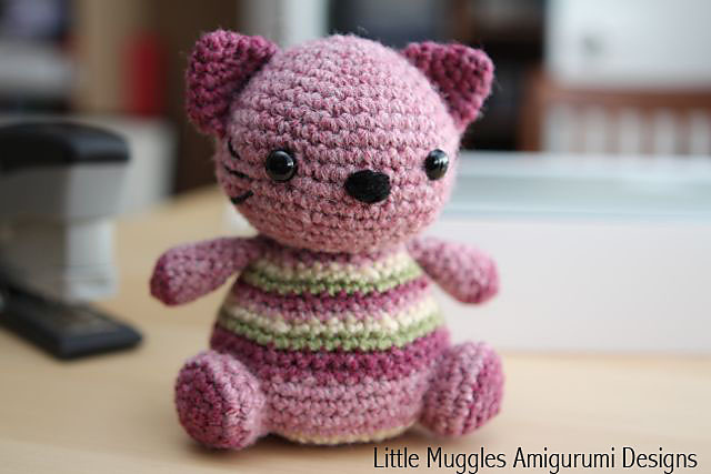 Ravelry: Violet the Kitty pattern by Little Muggles