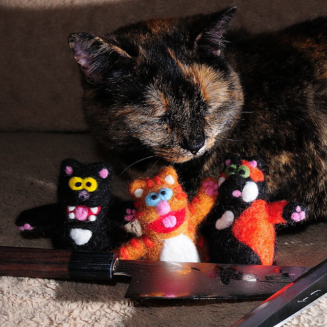 Ravelry: Stabby Cat pattern by Selina S
