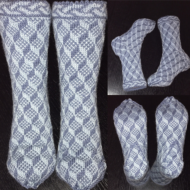 Ravelry: liwes' 3D-patternd socks