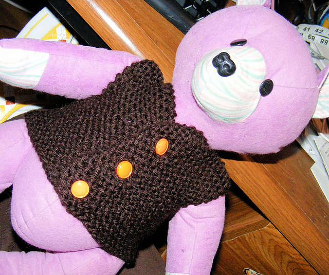 Ravelry: Garter-Stitch Bear's Vest pattern by Edie Eckman