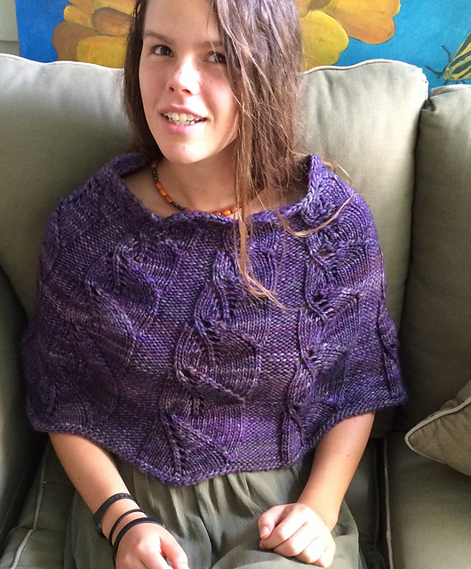 Ravelry: Capelet of Good Hope pattern by Lynne Vogel