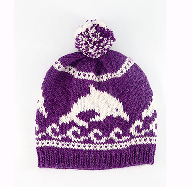 Ravelry: 2 Dolphin Hats pattern by LizzyLou Knits