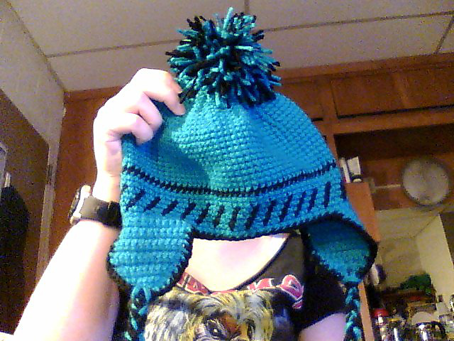 Ravelry: Peruvian Earflap Hat pattern by Cari Clement