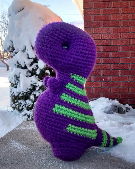 Ravelry: lkwiatko's Lucy's Timothy the T-Rex
