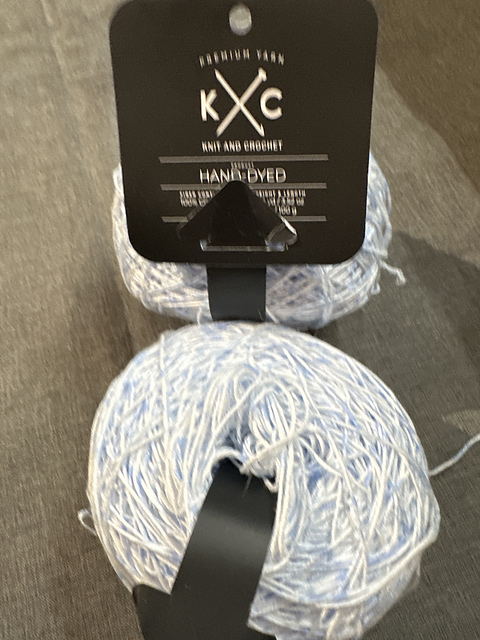 Ravelry: K+C | Knit and Crochet Hand Dyed Cotton