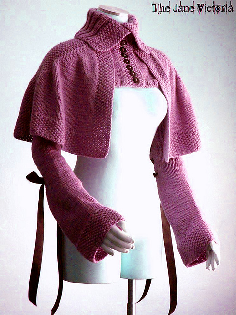 Ravelry: R. E. Linwëlin Mantelet pattern by L. M. Benjamin