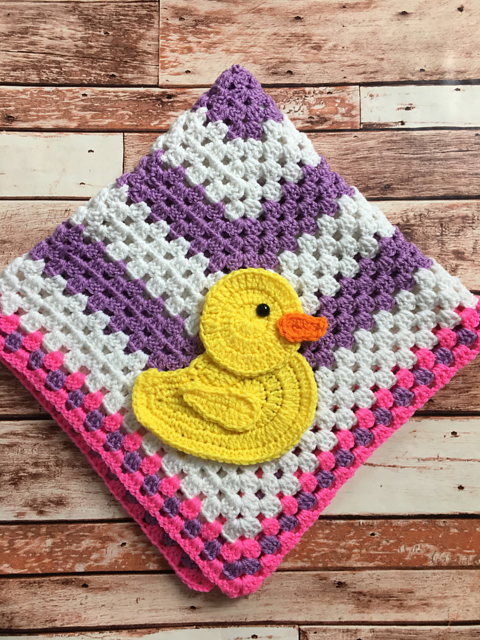 Ravelry: Rubber Duck Applique pattern by Lisa Schoonmaker