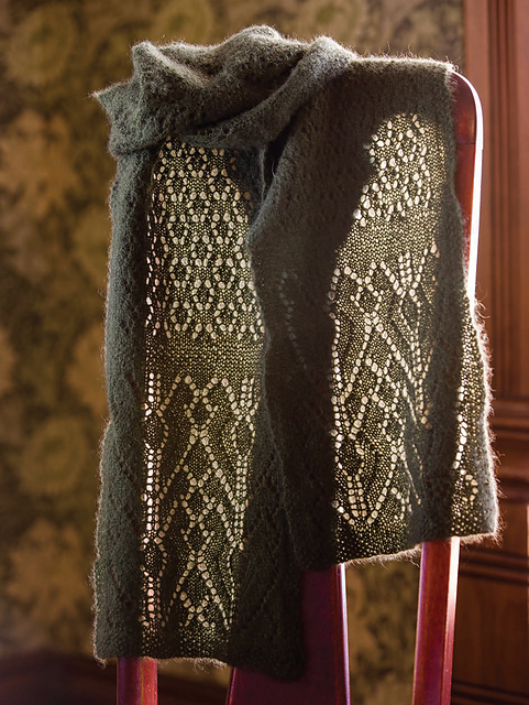 Ravelry: Arctic Tundra Scarf pattern by Donna Druchunas
