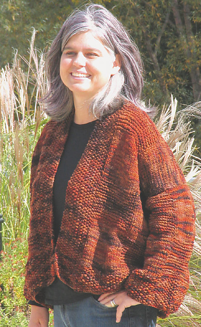 Ravelry: #365E Elaine Kimono Jacket pattern by Lisa Limber