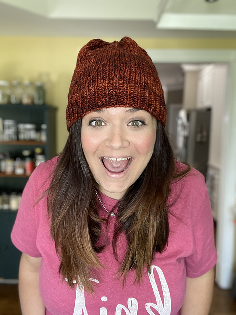 Ravelry: Slipping Sideways Bulky Hat pattern by Lauren Slagle