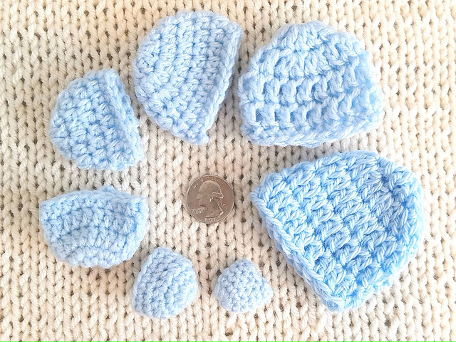 Ravelry: Miscarriage Beanies pattern by Jessica Serrano