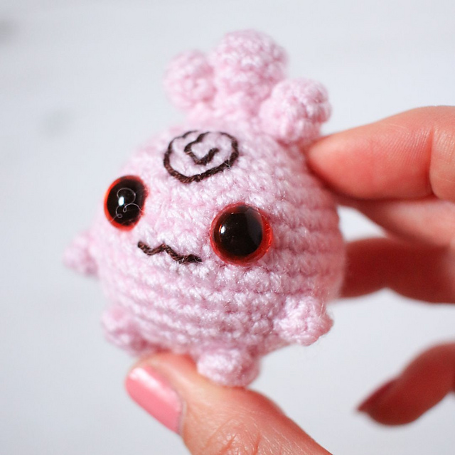Ravelry: Igglybuff Pokemon Amigurumi pattern by Cathrine Johansson