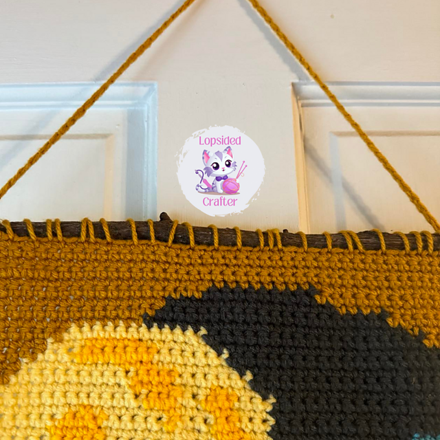 Ravelry: Harvest Moon Wall Hanging pattern by TheLopsidedCrafter