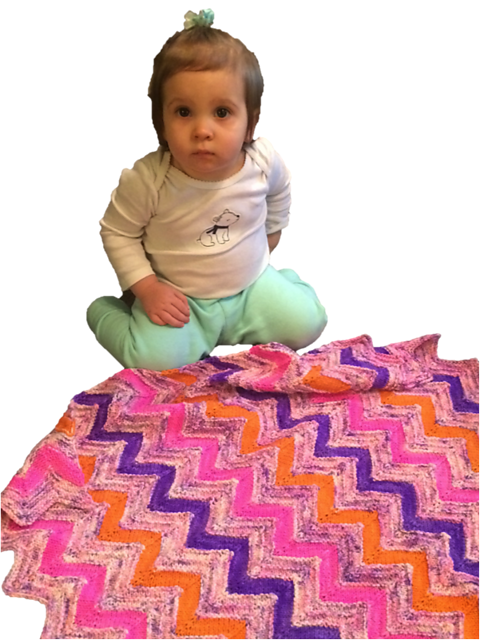 Ravelry: 3-1/2 Monsters Blankie pattern by Lorna Miser