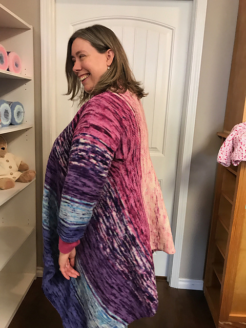 Ravelry: Zombie Fade Wrap pattern by Lorna Miser