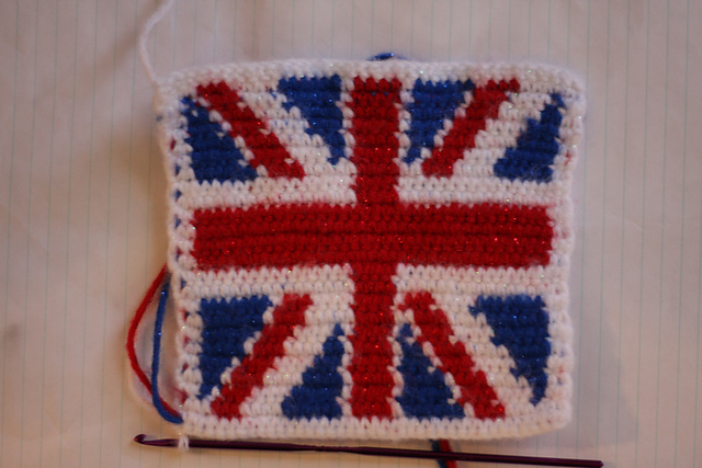 Ravelry: British Flag pattern by Anna Felder