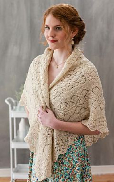 Ravelry: Linda’s September 1981 Haapsalu Scarf to Knit pattern by Nancy ...