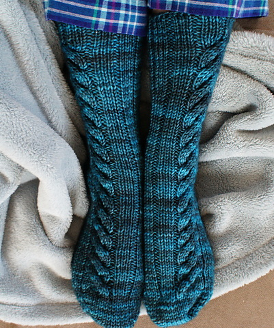 Ravelry: lottloft's Snuggly Braid Socks