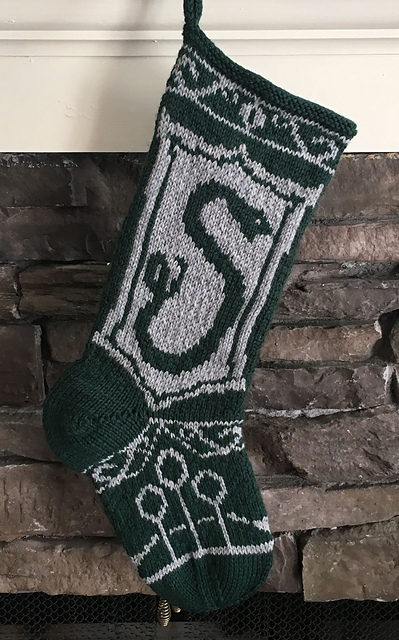 Ravelry: House Stocking - Snake pattern by Darlene Swaim