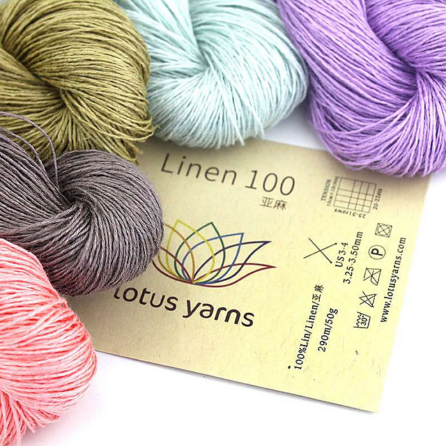 Ravelry: Lotus Yarns Linen 100