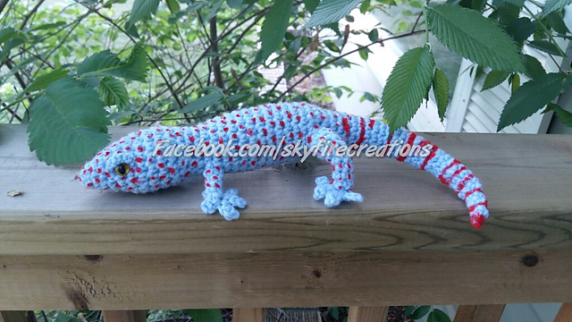 Ravelry: Tokay Gecko pattern by Beth Mulligan of Skyfire Creations
