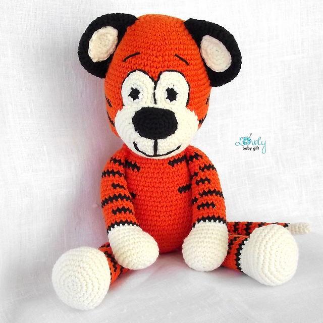 Ravelry: Tiger Amigurumi Animal Toy pattern by Viktorija Dineikiene