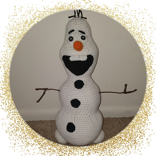 Ravelry: Olaf-Inspired Snowman pattern by Lisa Waller