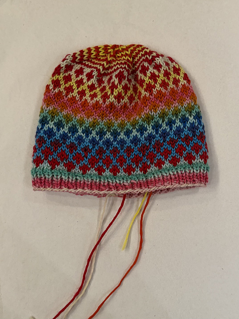 Ravelry: First Time Fair Isle Cap pattern by Wendy Ellis