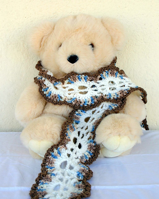 Ravelry: Lacy Waves Crochet Scarf pattern by Alaina Smith