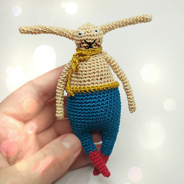 Ravelry: Rabbit Troll pattern by Julia Bagautdinova